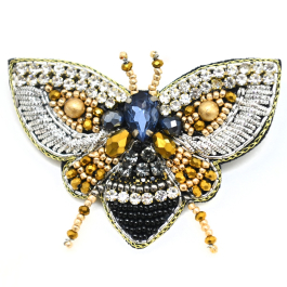 Kindred Boutique • Beaded Bee brooch